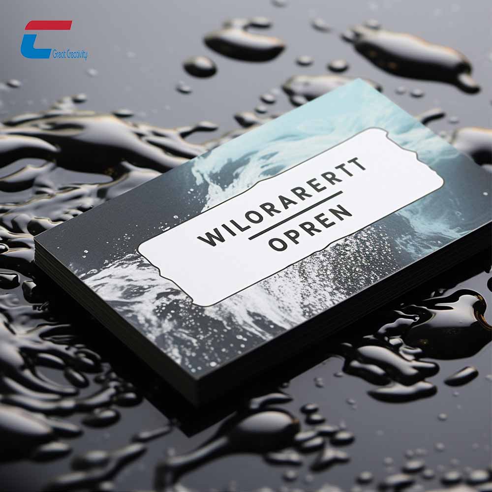 Waterproof Business Cards | Custom and Wholesale - CXJ Card Factory